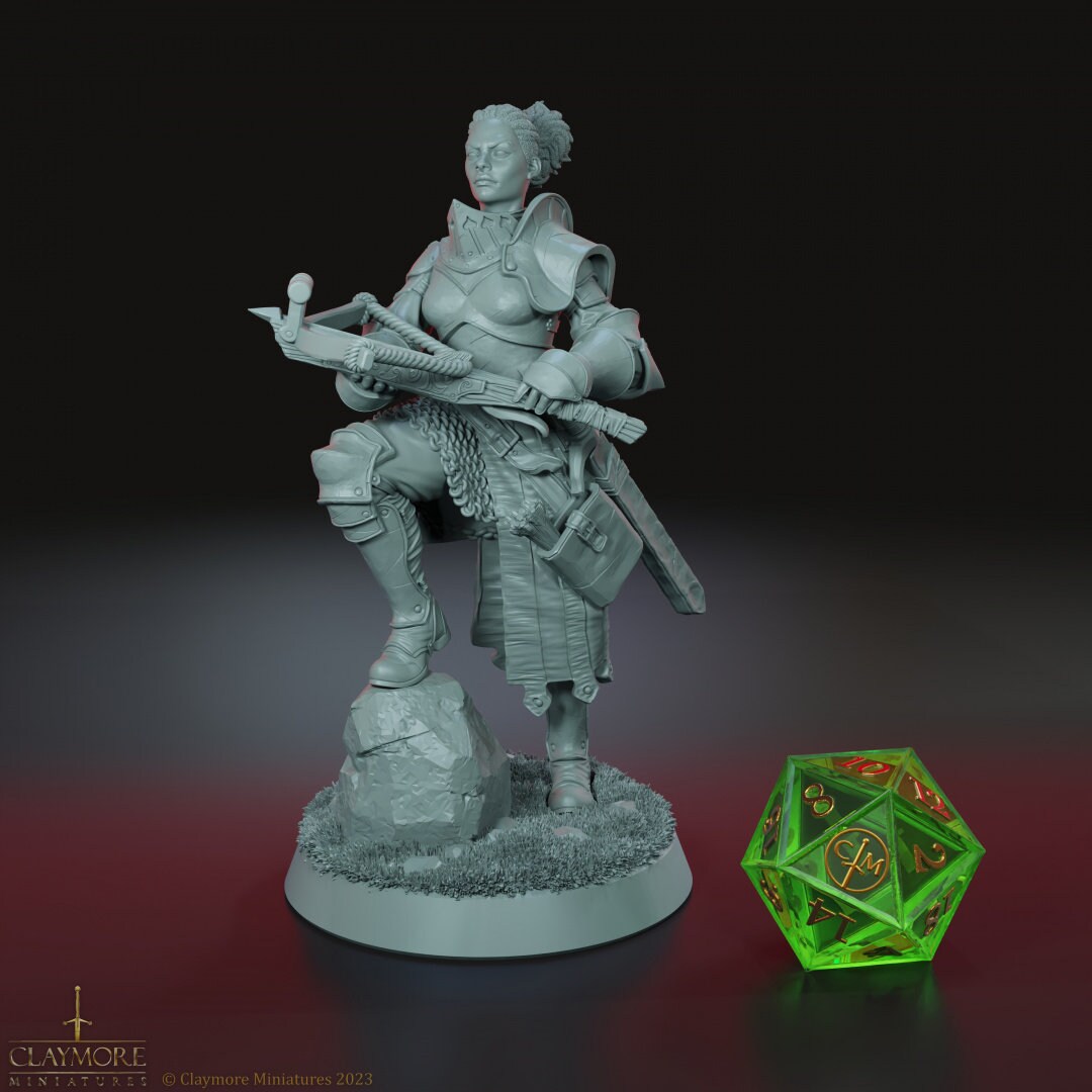 Thalia Ironheart Female Crossbow Ranger Fantasy Tabletop RPG Dnd ...