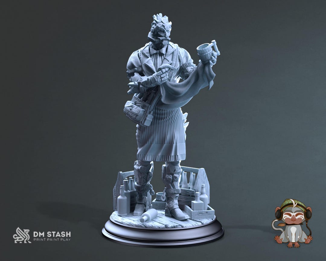 Brick, Soulforged Bartender Fantasy Tabletop RPG Dnd Dungeons and ...