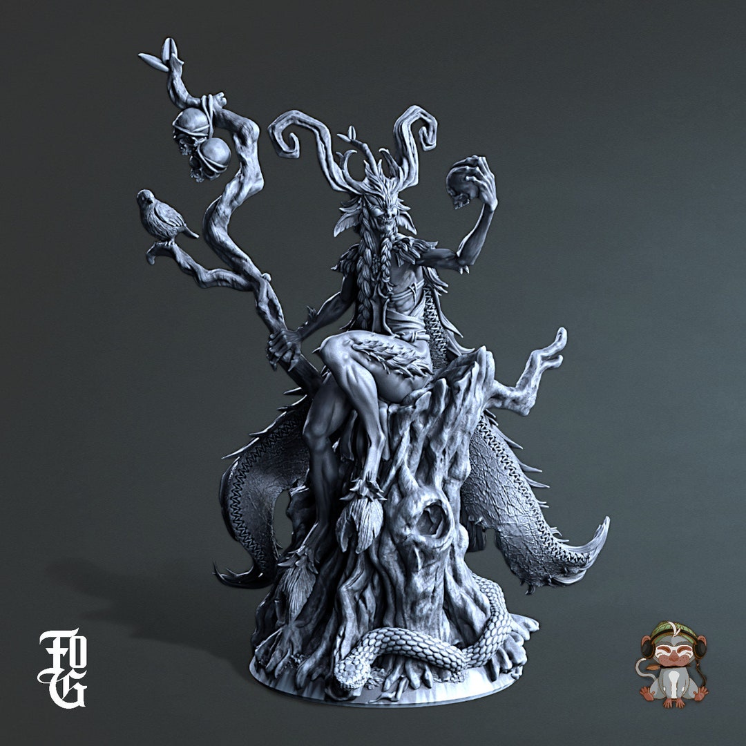 Nightfae Fairy Dnd Miniature 3D Print for Painting, Dungeons and ...