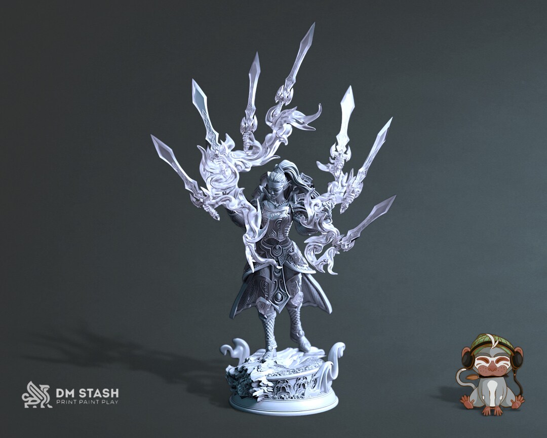 Irivyl, Swordmage Fantasy Tabletop RPG Hero Dnd Dungeons and Dragons ...