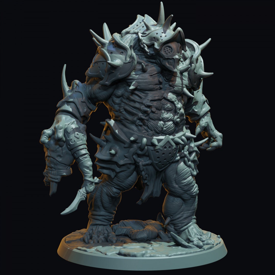 Cadaver Collector Monster Fantasy Tabletop RPG Dnd Dungeons and Dragons Miniature 3D Print ...