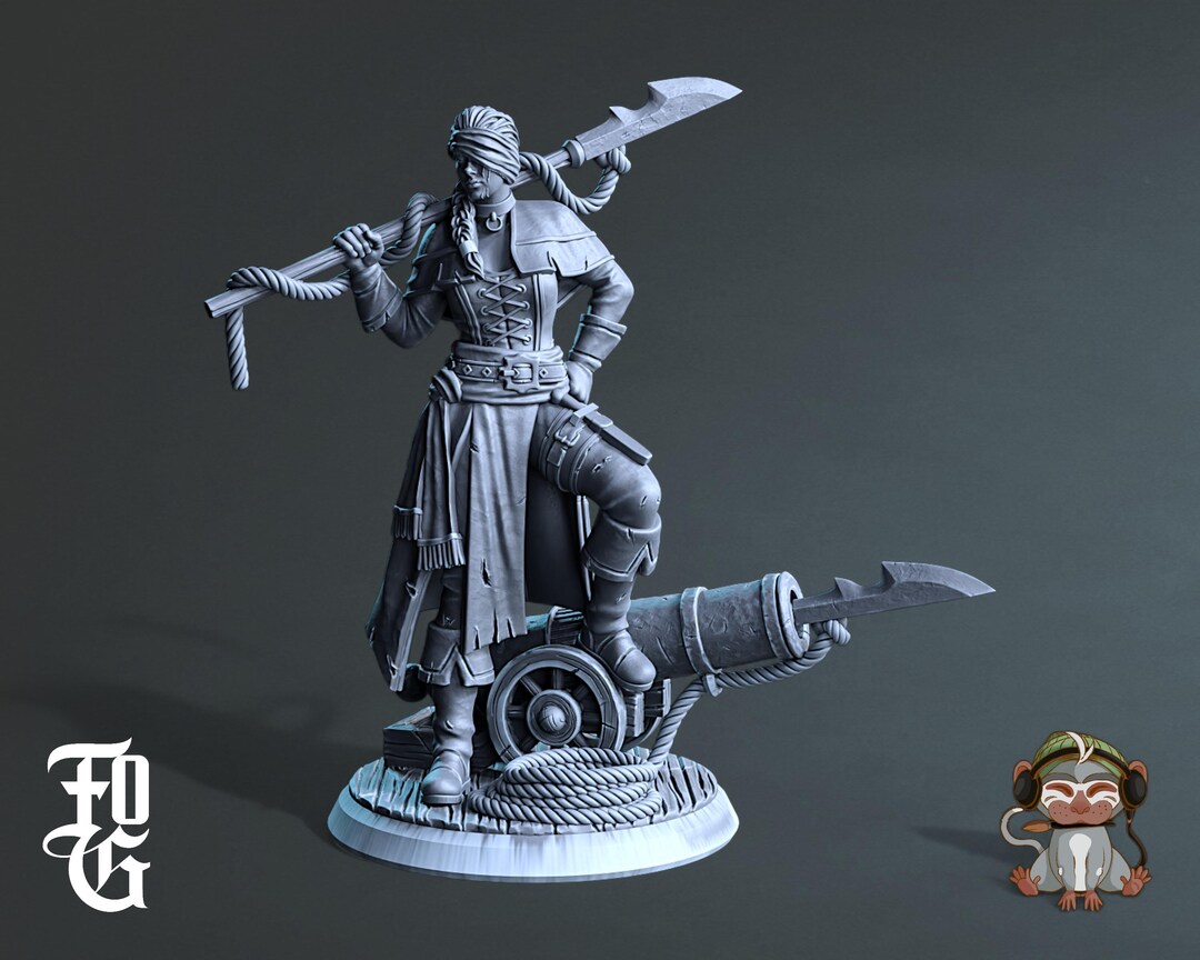 Female Rogue Swashbuckler Tabletop RPG Hero Dnd Dungeons and Dragons ...