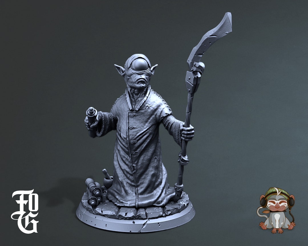 Gerold, the Homunculus High Quality Dungeons and Dragons Miniature 3D ...