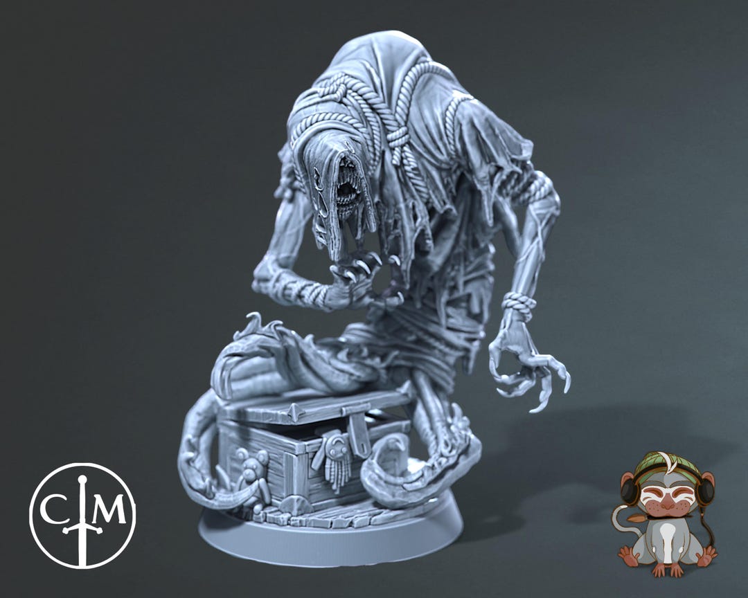 Sleep Devil High Quality Dungeons and Dragons Miniature 3D Print ...