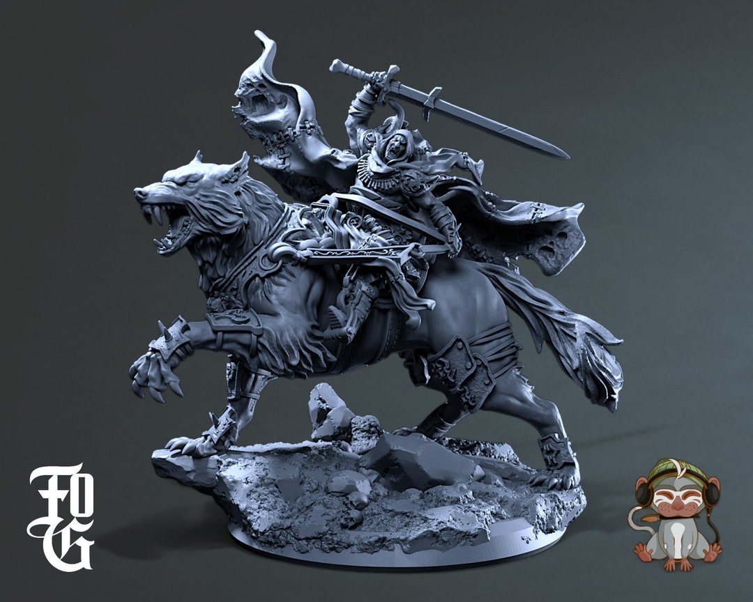 The God's Hound Rider Fantasy Tabletop RPG Dnd Dungeons and Dragons ...