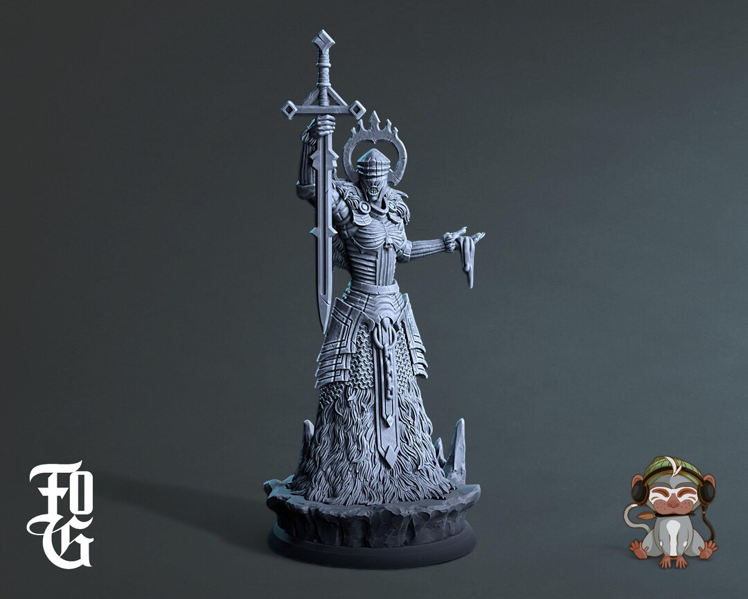 Scarlet Oracle Dnd Miniature 3D Print for Painting, Dungeons and ...