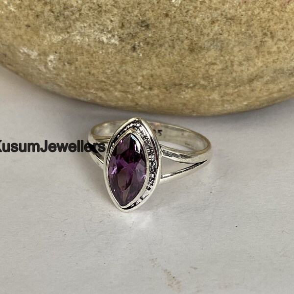 Purple Quartz Ring - Etsy