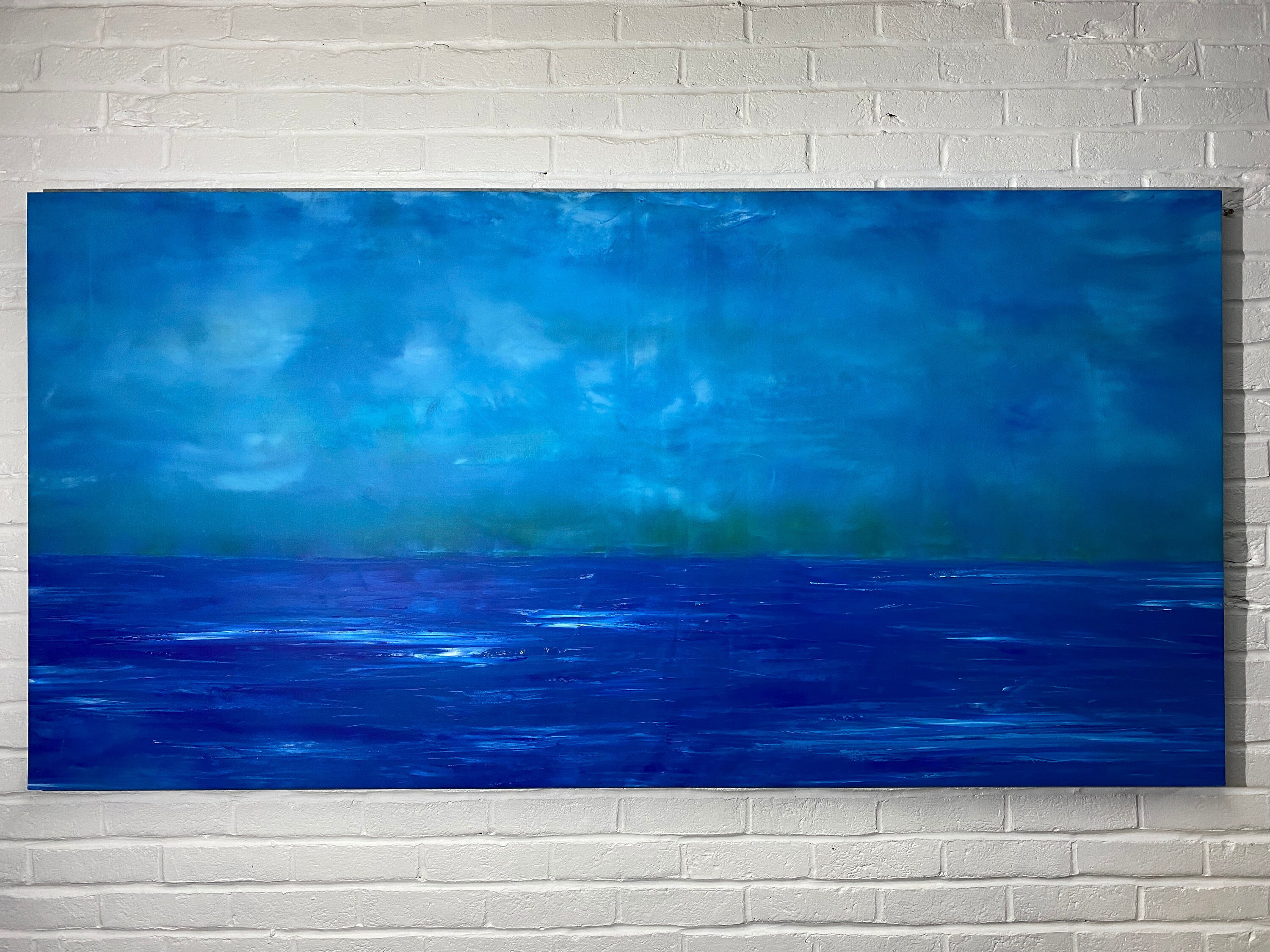 Extra Large Seascape Original Abstract Hand Painted Canvas - Etsy
