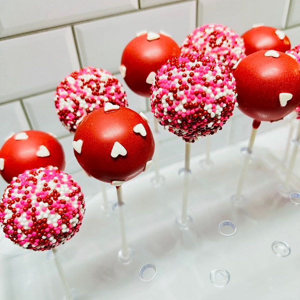 Valentines Cake Pops - Etsy