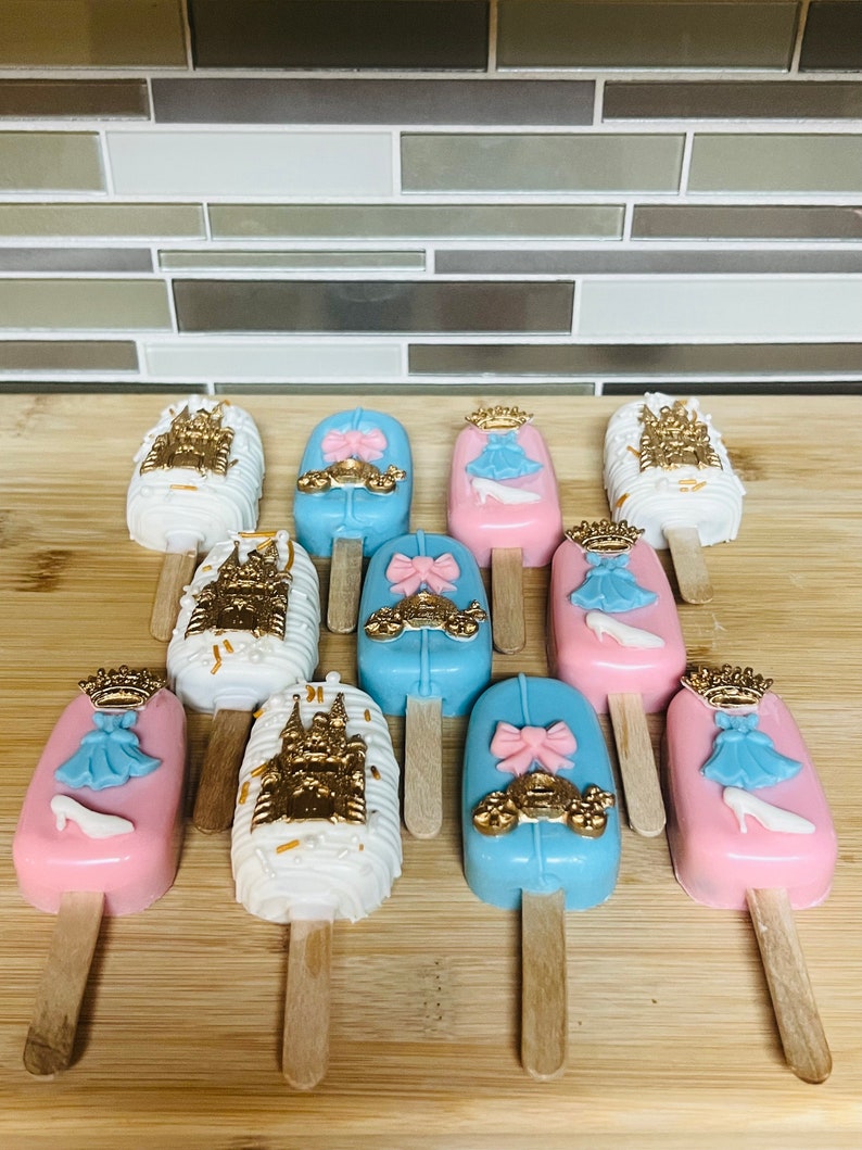 Cinderella Themed Cakesicles Cinderella Treats Cinderella - Etsy