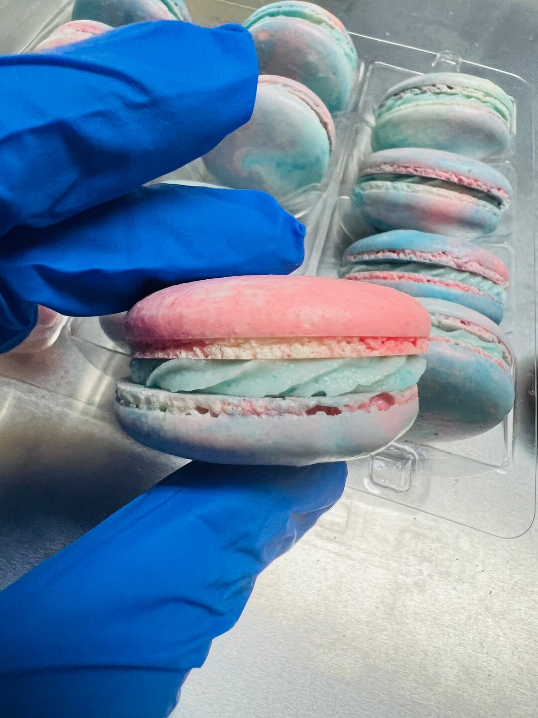 Cotton Candy Macarons Cotton Candy Carnival and Fair Treats Sweet - Etsy