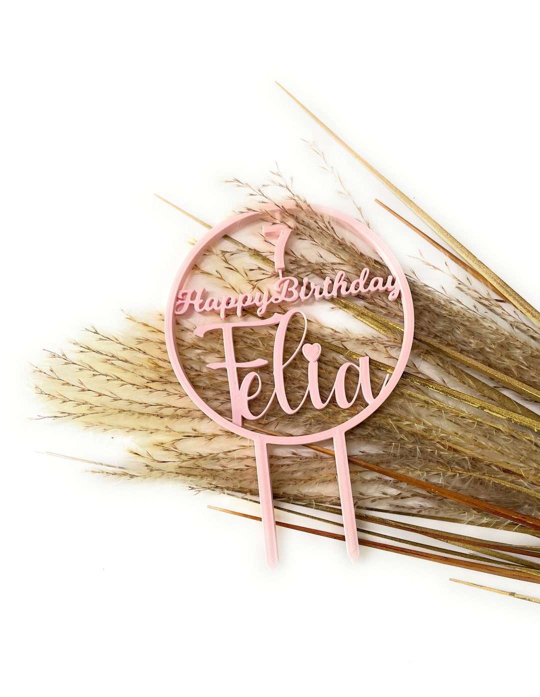 3D Print Cake Topper Personalized and Individual - Etsy