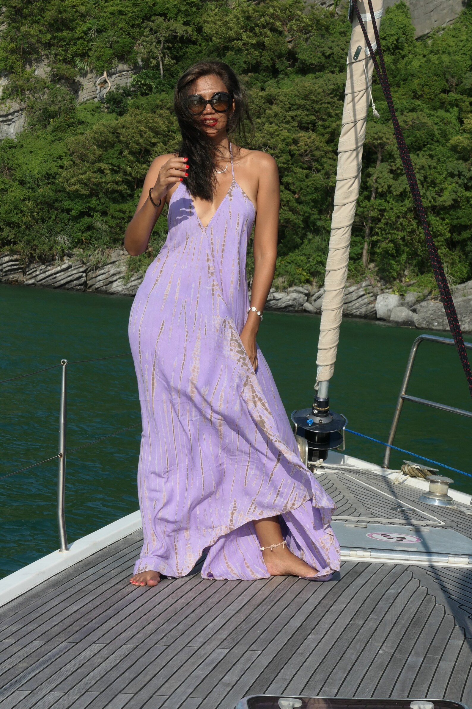 Tie Dye Maxi Dress, Beach Dress, Boho Maxi Dress, Summer Dress, Dress ...