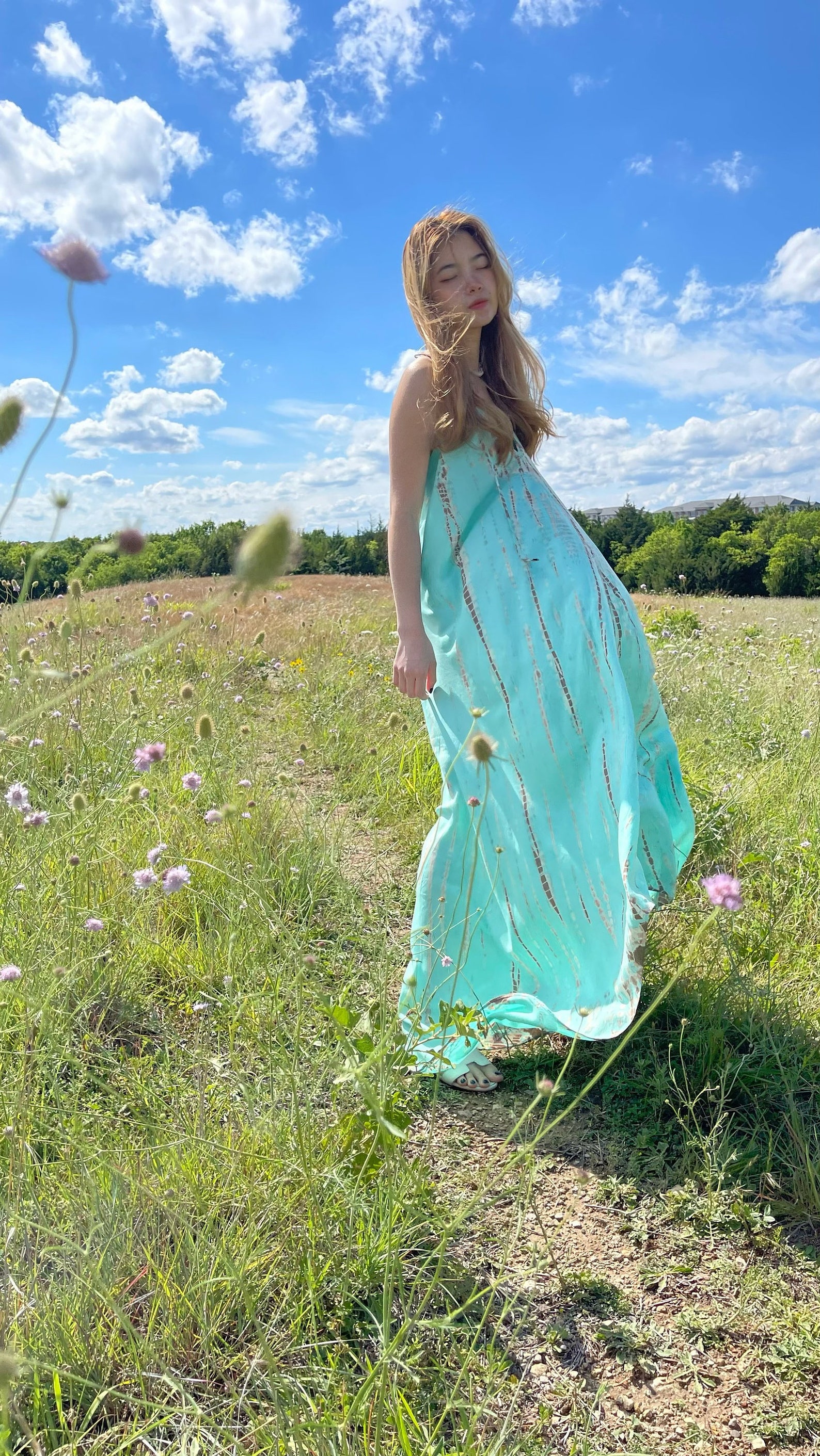 Tie Dye Maxi Dress Tie Dye Maxi Dress Pastel Maxi Dress Etsy