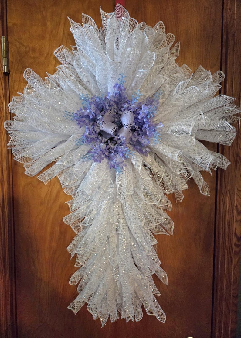 Memorial Wreath, Funeral Wreath, Cross Wreath - Etsy