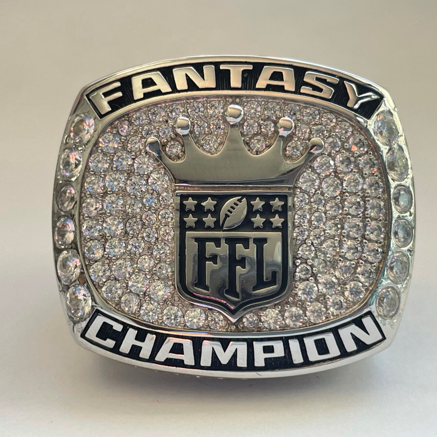 Custom Fantasy Football Ring Hall of Fame V3 - Etsy