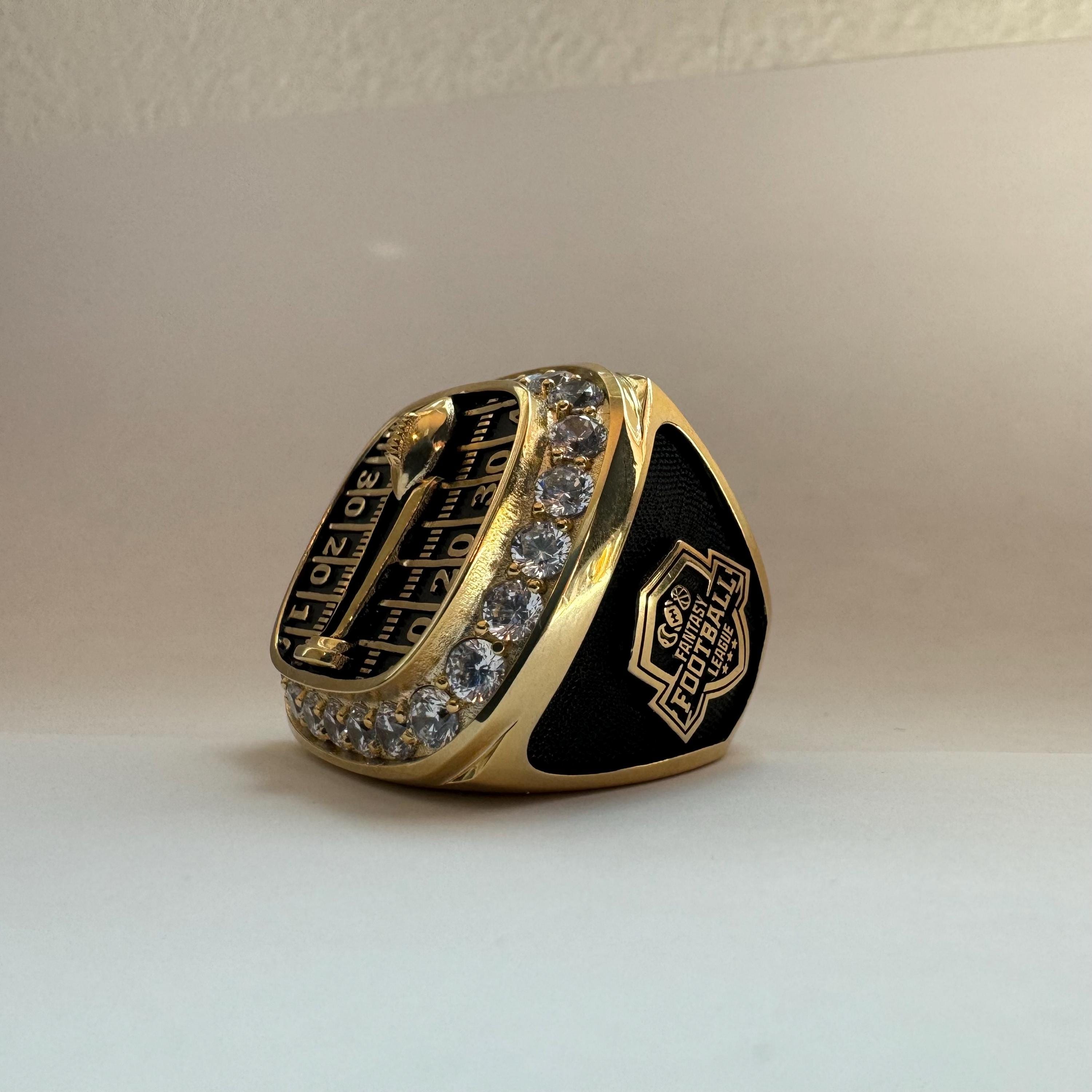 Custom Fantasy Football Ring - the Rookie - Etsy