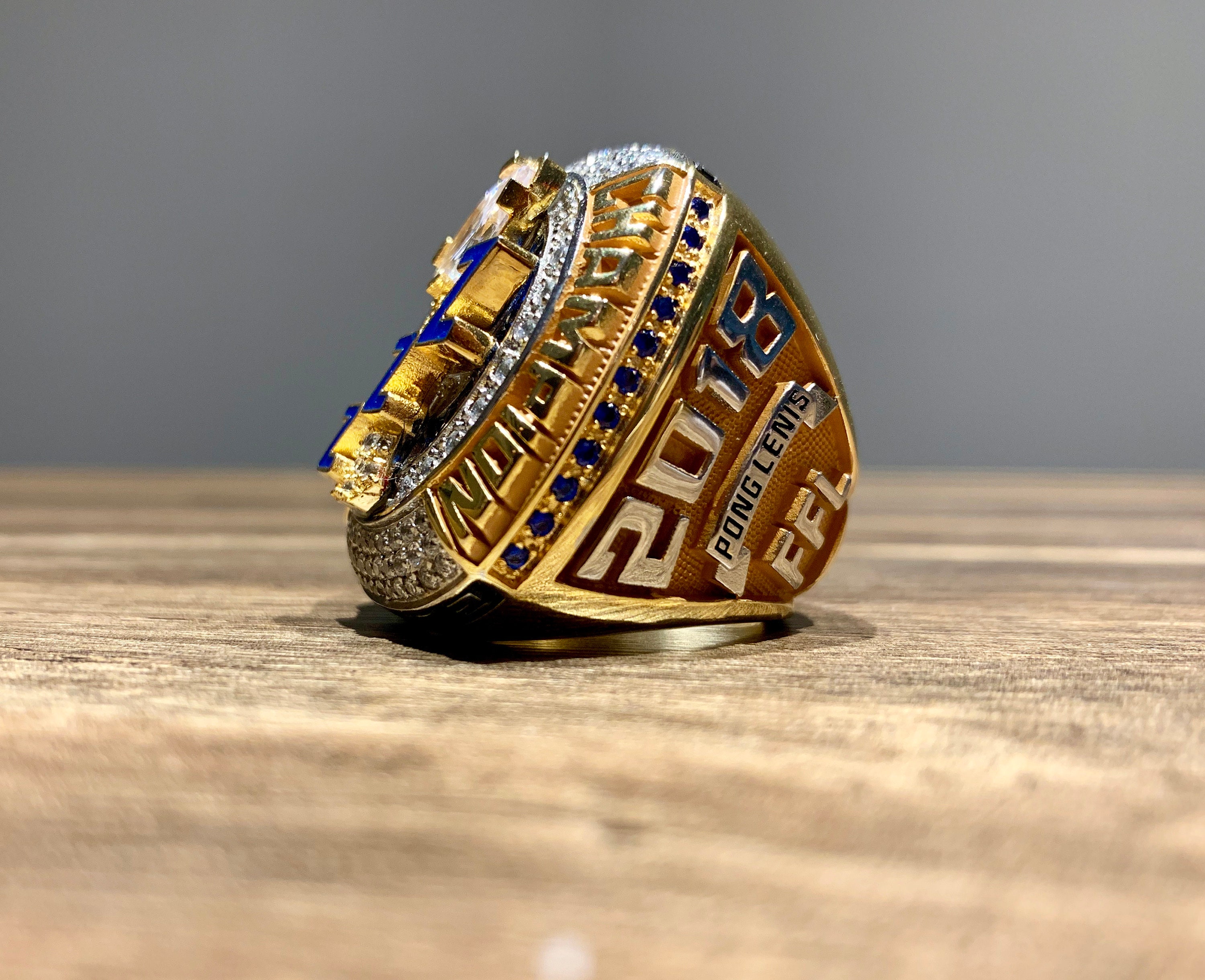 Custom Fantasy Football Ring the Legend - Etsy