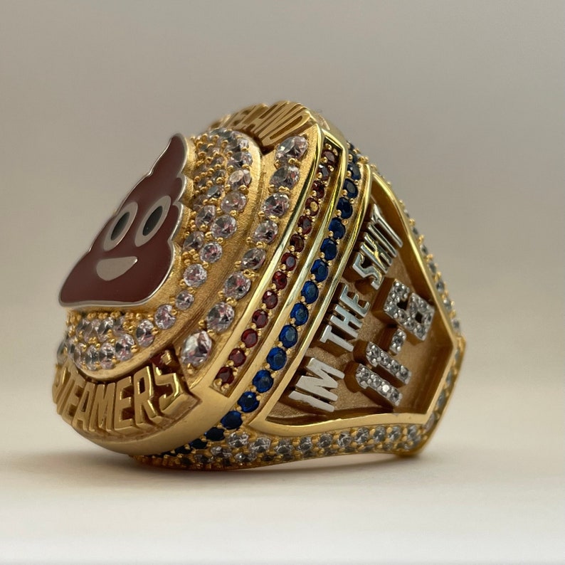 Custom Fantasy Football Ring - the Legend - Etsy