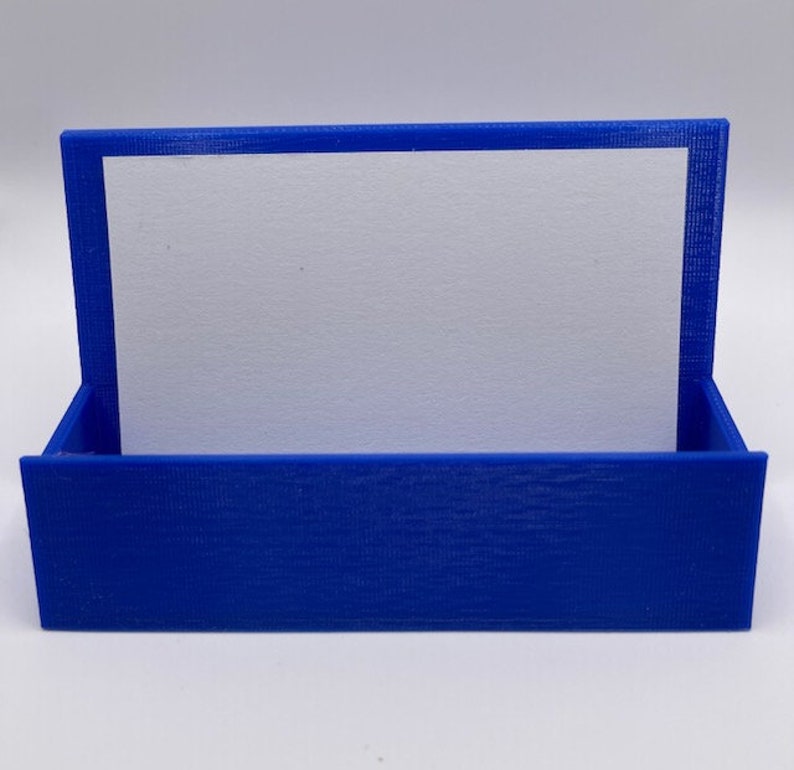Business Card Desk Holder Display Stand - Etsy UK