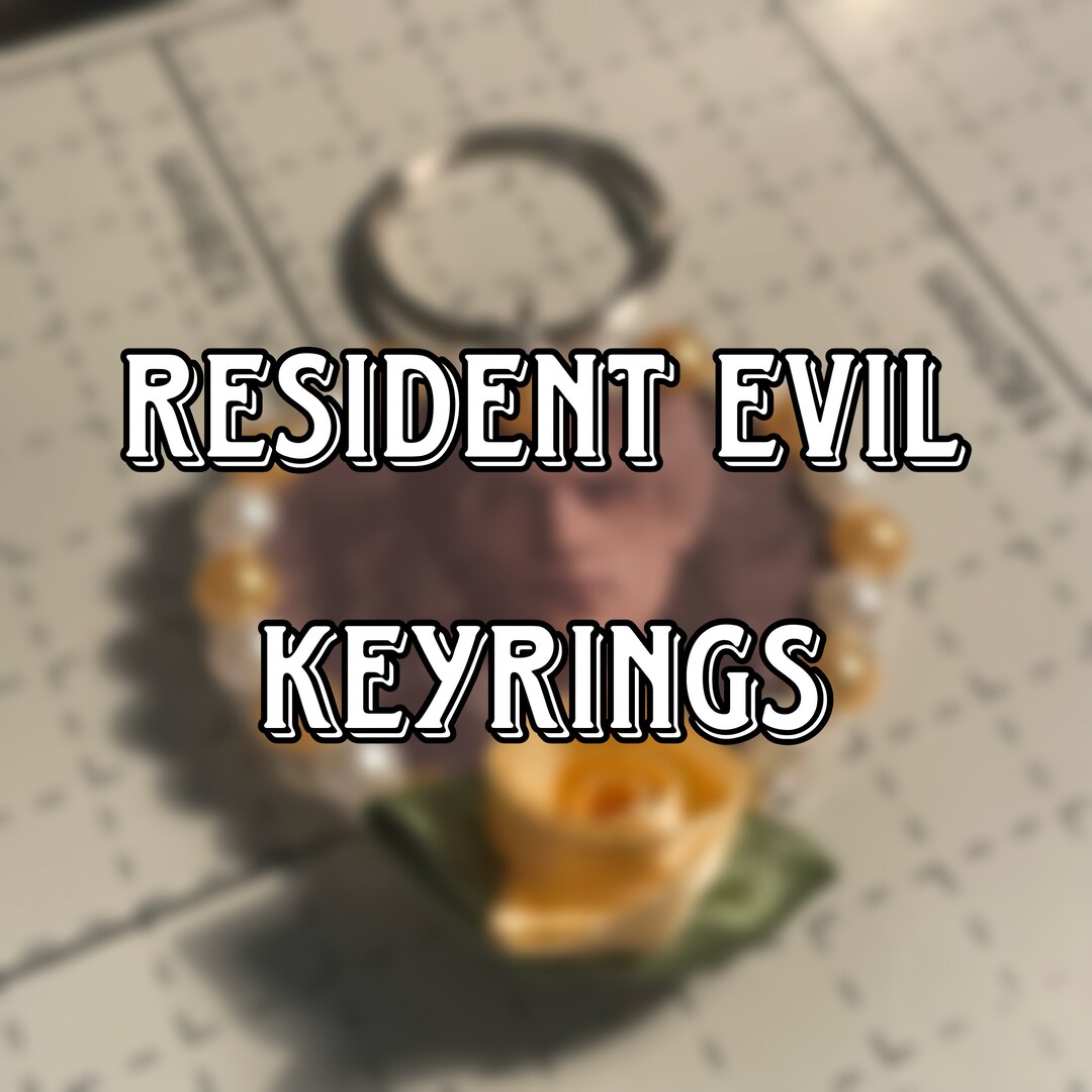 Resident Evil Keyrings - Etsy
