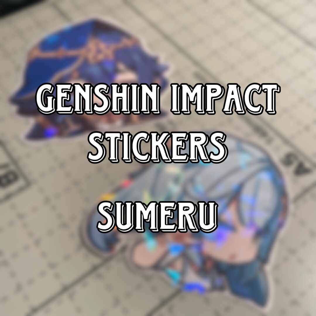 Genshin Impact Stickers: Sumeru - Etsy