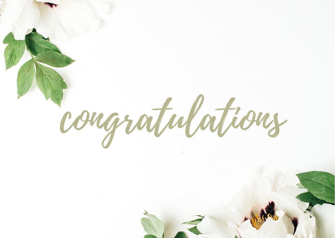 Birthday and Congratulation Card Template to Download, Font in Silver ...