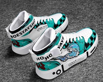 Demon Slayer Converse | Etsy