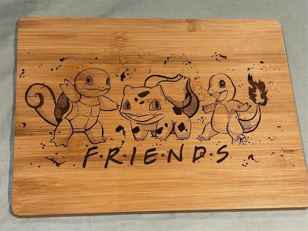Pokémon Friends Japanese Ink Style Engraved Pokémon Merchandise - Etsy
