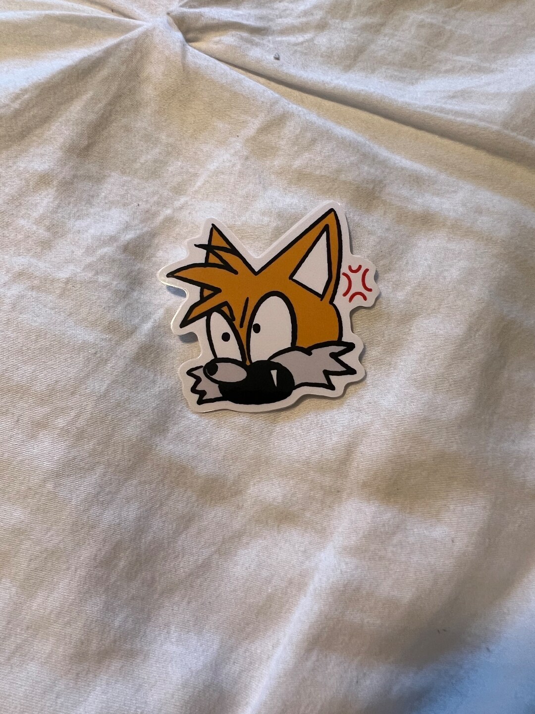 Angry Tails Sticker Sonic the Hedgehog - Etsy