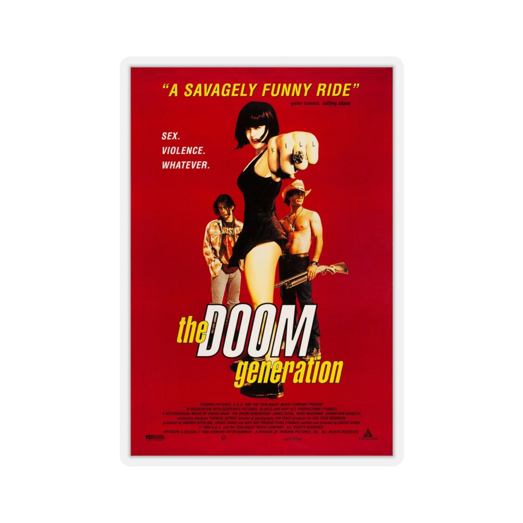Doom Generation Movie Poster Sticker - Etsy