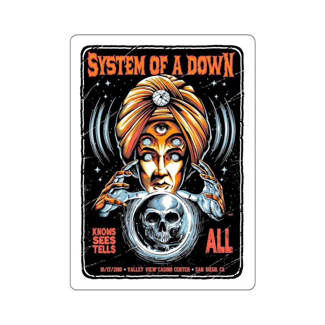 System of a Down Sticker - Etsy