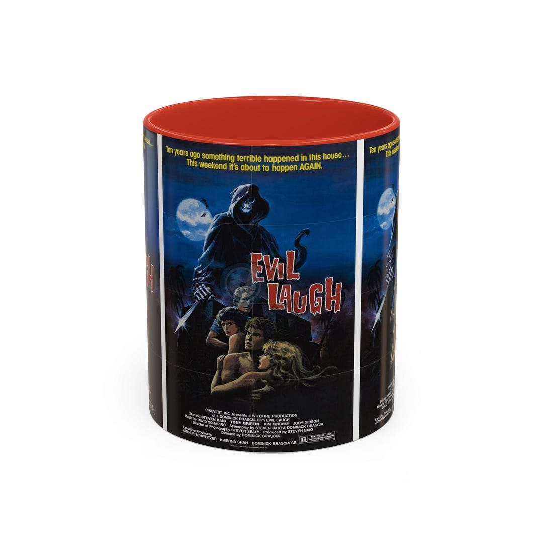 Evil Laugh Poster Coffee Mug 11oz - Etsy