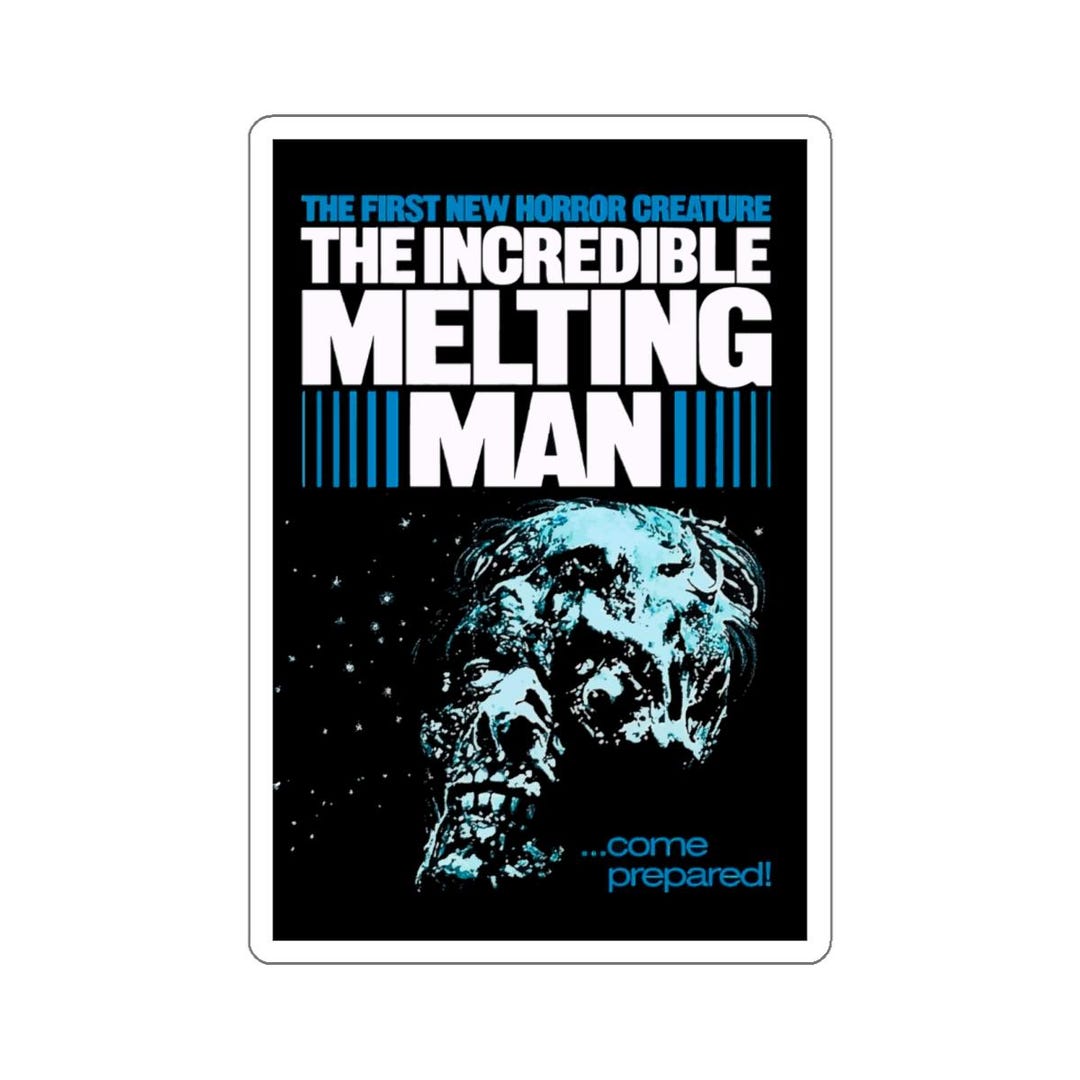 The Incredible Melting Man Sticker - Etsy