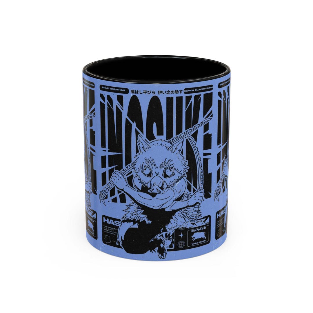 Demon Slayer Anime Coffee Mug - Etsy