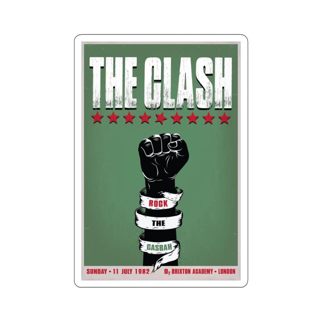 The Clash Sticker - Etsy