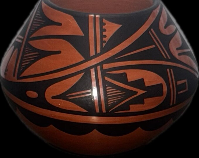 Jemez Pueblo Pottery Handmade and Hand Painted Native American Art - Etsy