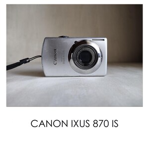 Rare Canon Ixus 870 IS/ Powershot SD 880IS Elph 10MP Y2K Digicam ...