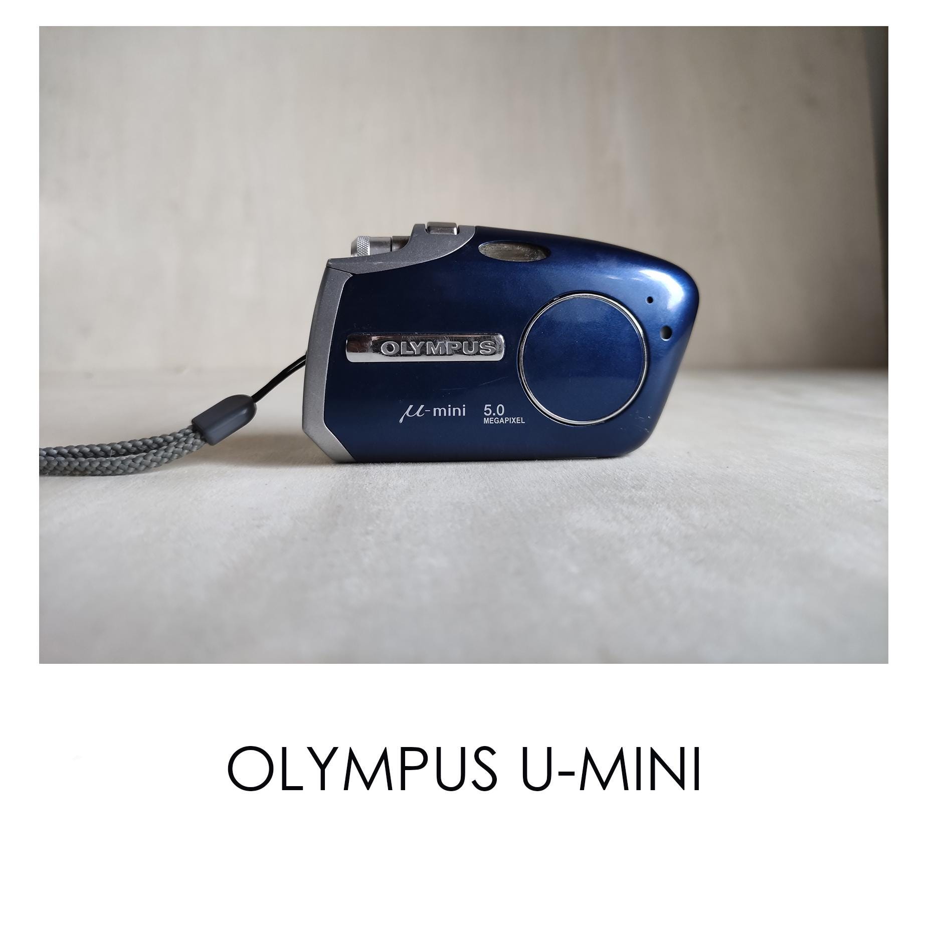Rare Olympus U-mini -- 5MP -- Y2K Digicam Digital Retro CCD Sensor ...