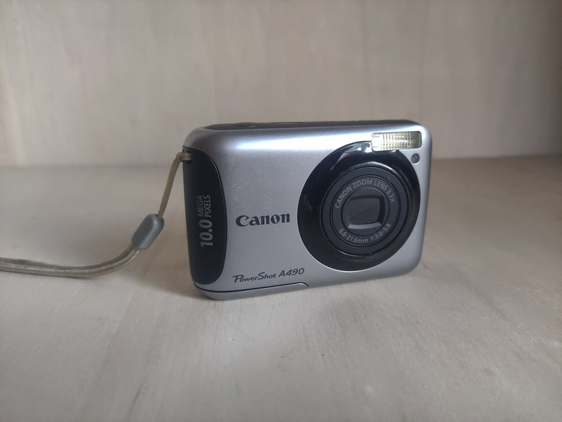 CCD Canon A490 -- 10MP -- Y2K Digicam Digital Retro CCD Sensor Camera ...