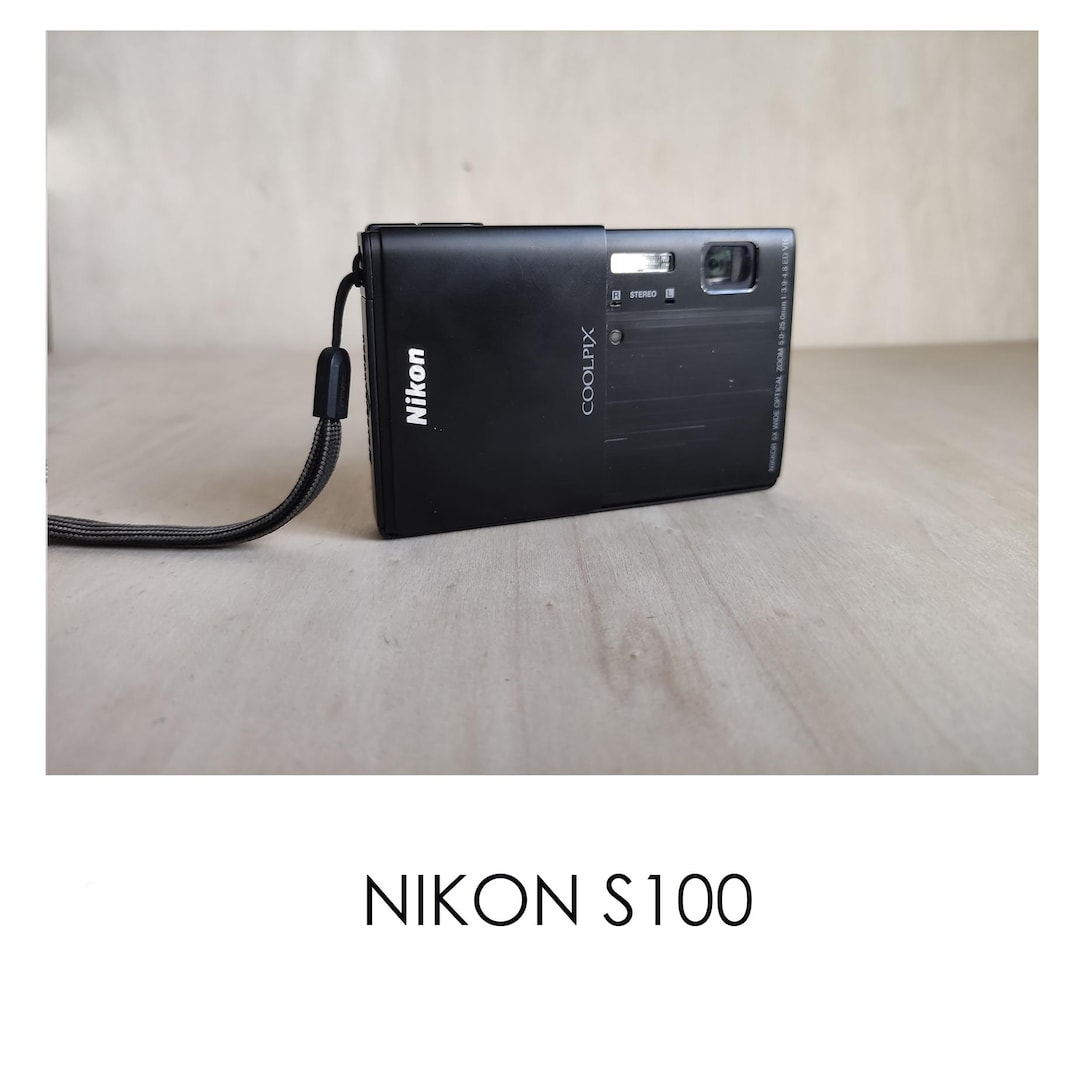 RARE Touch Nikon S100 -- 16MP -- Y2K Digicam Digital CCD Sensor Camera ...