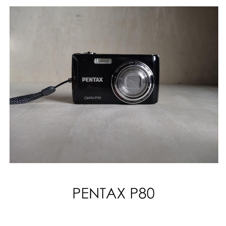 Pentax P80 -- 12MP -- Y2K Digicam Digital CCD Sensor Camera - Etsy