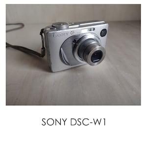 Rare Sony DSC-W1 -- 4.1MP -- Y2K Digicam Digital Retro CCD Sensor ...
