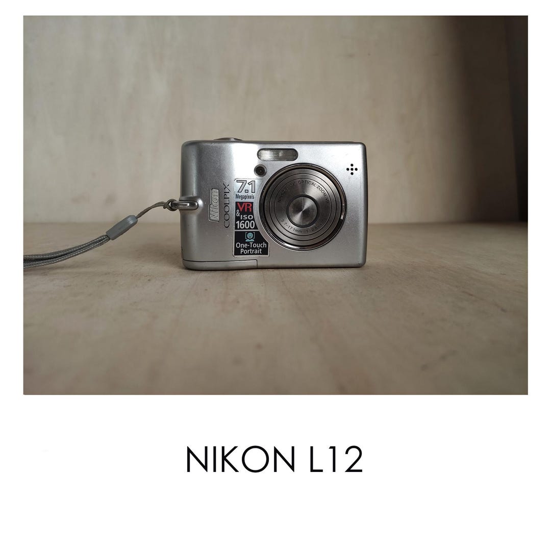 CCD Nikon L12 -- 7MP -- Y2K Digicam Digital Retro Sensor Camera - Etsy
