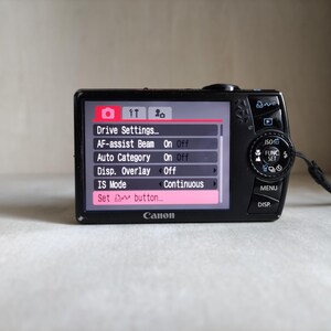 Rare Canon Ixus 870 IS/ Powershot SD 880IS Elph 10MP Y2K Digicam ...