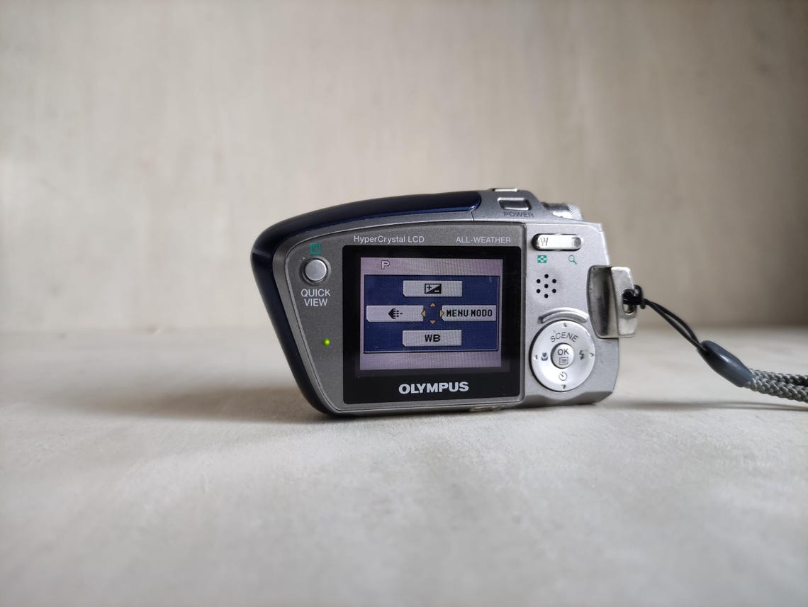 Rare Olympus U-mini -- 5MP -- Y2K Digicam Digital Retro CCD Sensor ...