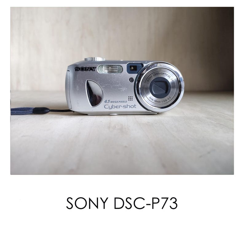 Sony DSC-P73 4MP Y2K Digicam Digital Retro CCD Sensor Camera - Etsy