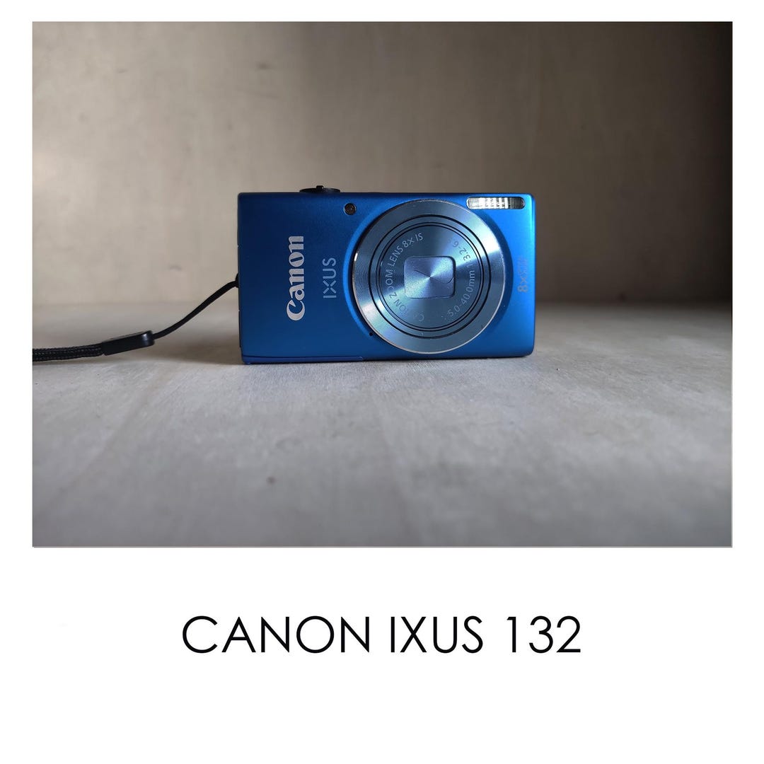 Canon Ixus 132 16MP Y2K Digicam Digital Retro CCD Sensor Camera - Etsy
