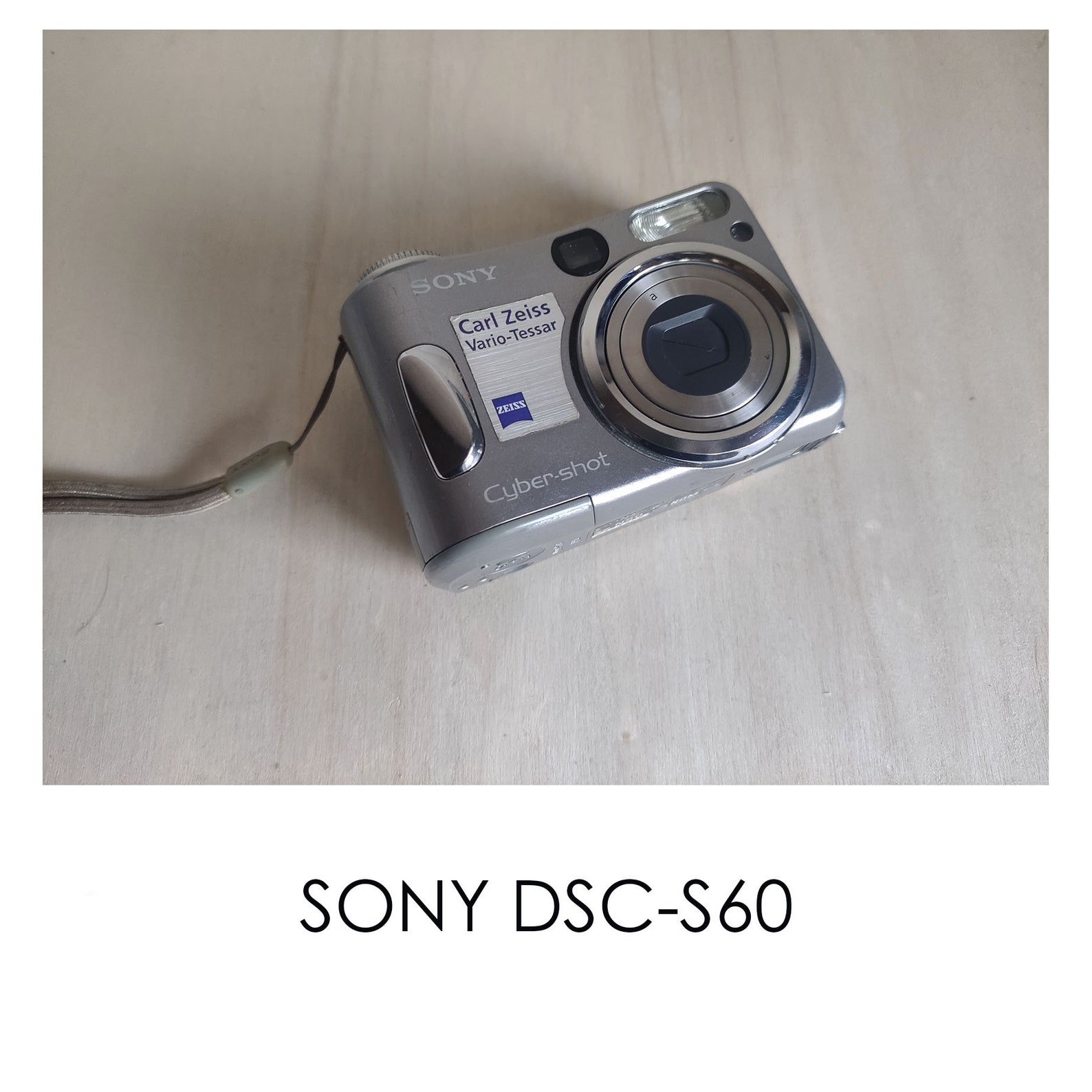 Vintage Sony DSC-S60 -- 4.1MP -- Y2K Digicam Digital Retro CCD Sensor ...