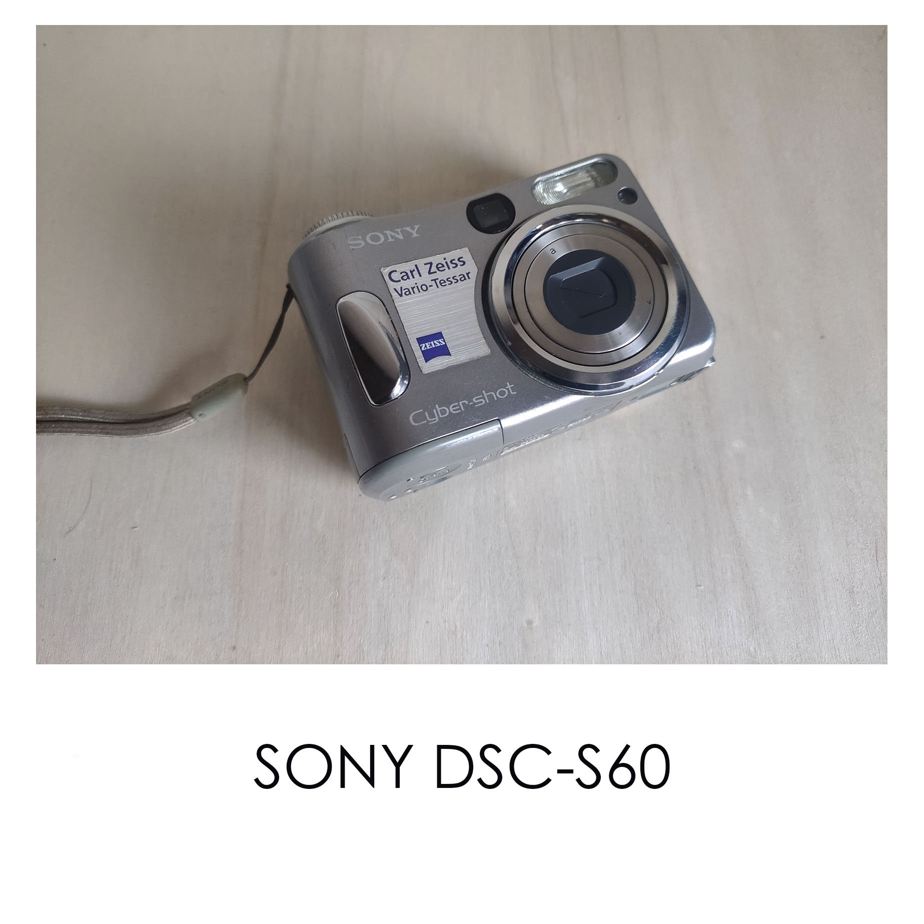 Vintage Sony DSC-S60 -- 4.1MP -- Y2K Digicam Digital Retro CCD Sensor ...